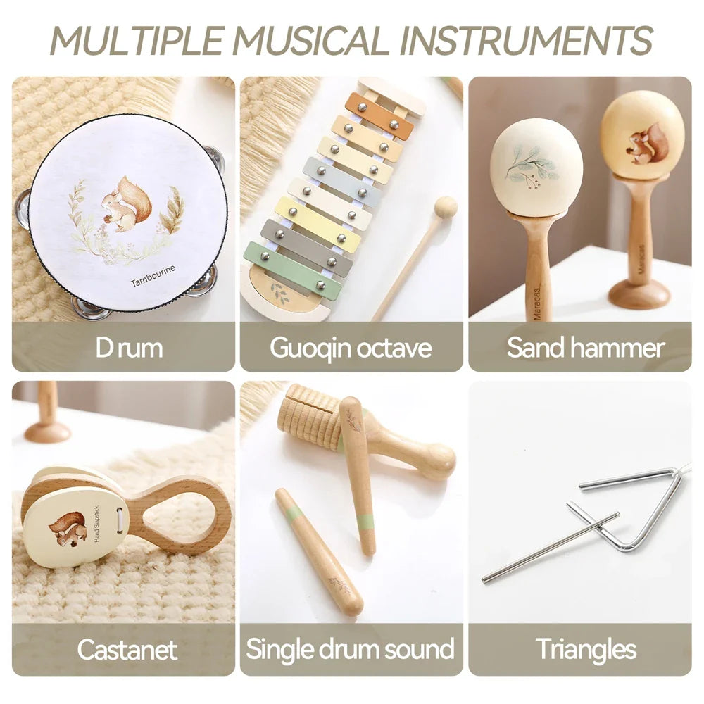 Montessori Baby Musical Instruments – Kiddocastle.com