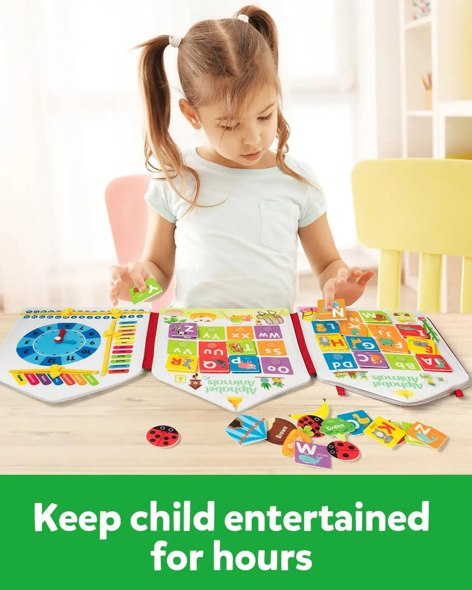Montessori Busy Book Sensory Activity Binder – Kiddocastle.com