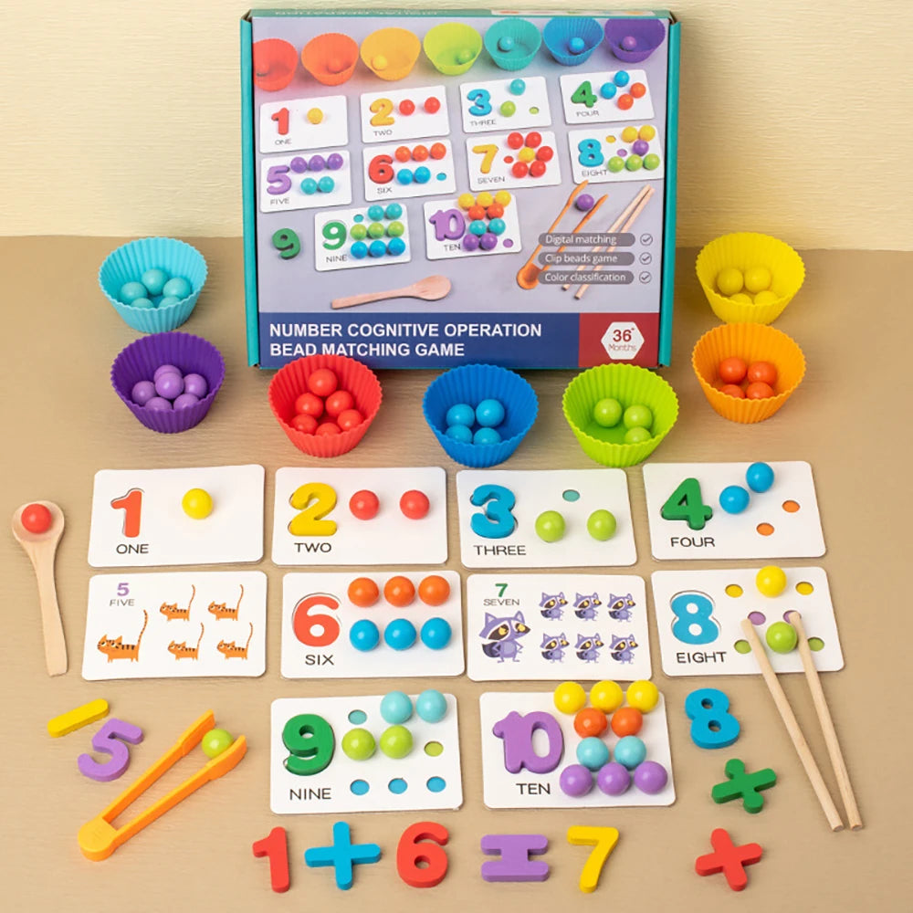 Math Made Fun: Montessori Number Play Set – Kiddocastle.com