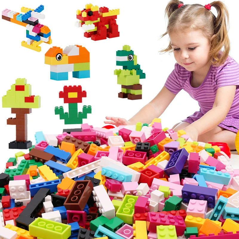 1000-Piece DIY Creative Bricks Set – Kiddocastle.com