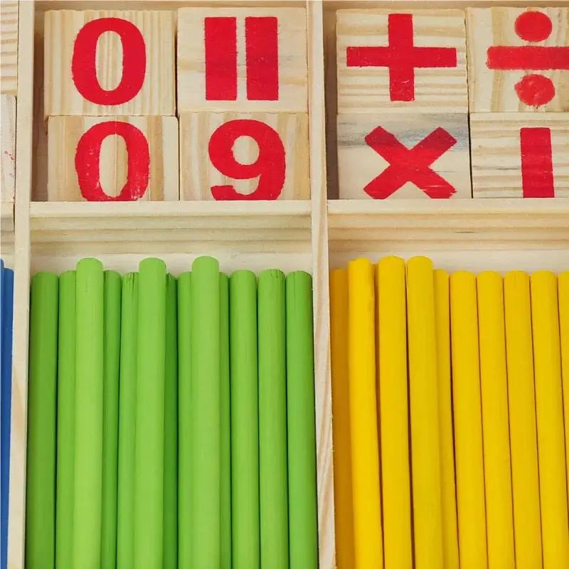 Montessori Education Wooden Counting Sticks – Kiddocastle.com