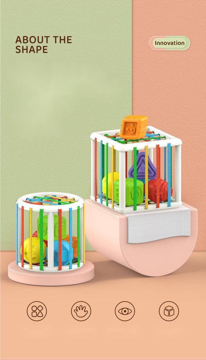 Baby Sorter Toy- Multi Sensory Shapes – Kiddocastle.com